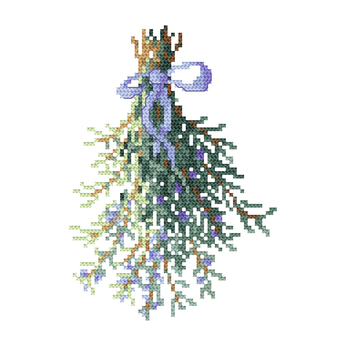 Rosemary Digital Pattern for Cross Stitch PDF | Etsy