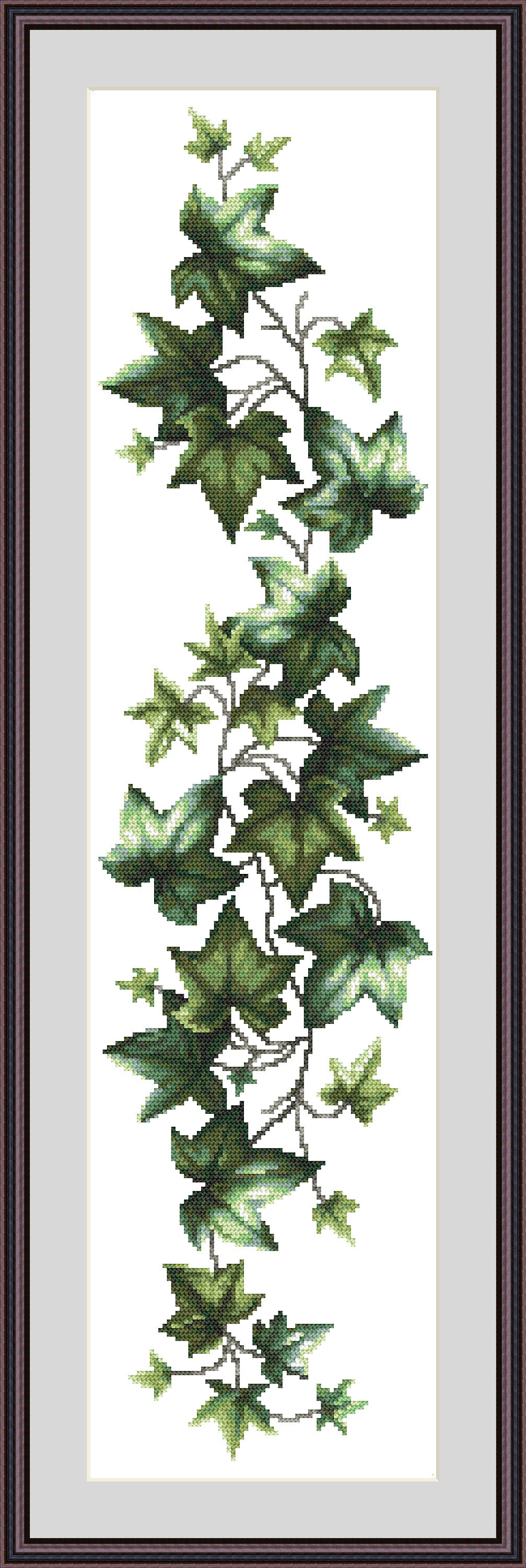 Ivy Digital Cross Stitch Pattern PDF - Etsy