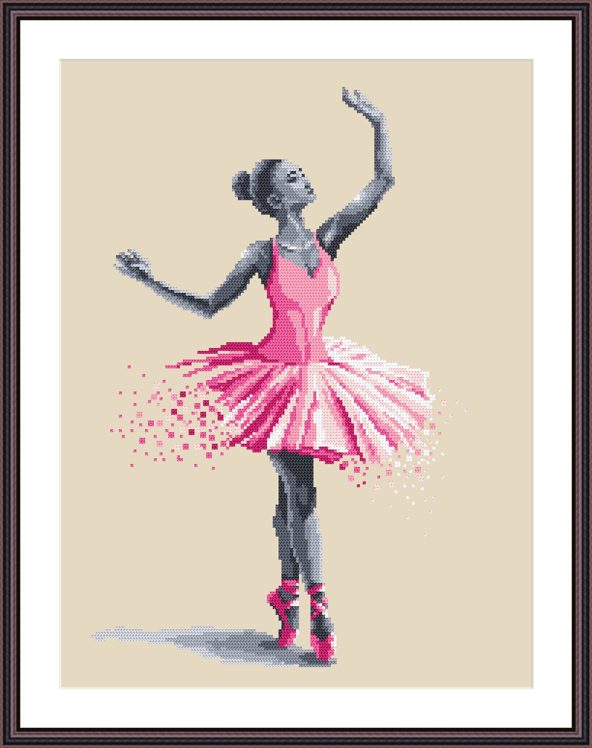 Ballet Dancer Fleeting Moments Digital Pattern for Cross - Etsy