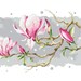 Magnolia Online Pattern for Cross Stitch, PDF - Etsy