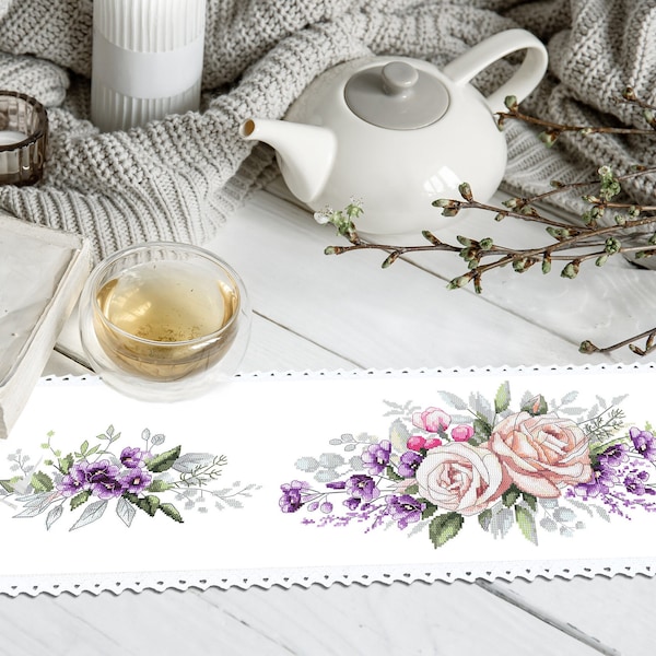 Table Runner Cross Stitch - Etsy