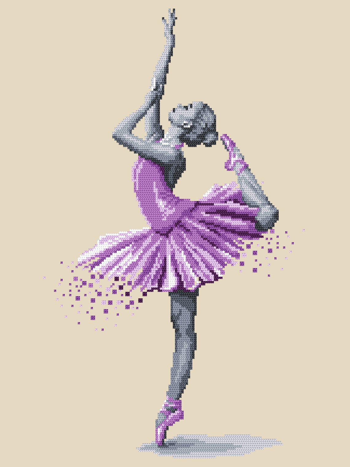 Ballet Dancer Magic of Dance Digital Pattern for Cross | Etsy