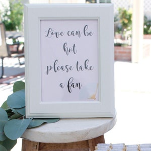 INSTANT DOWNLOAD -hand Fan Bridal Shower Decor Hand Fan Wedding Wedding ...