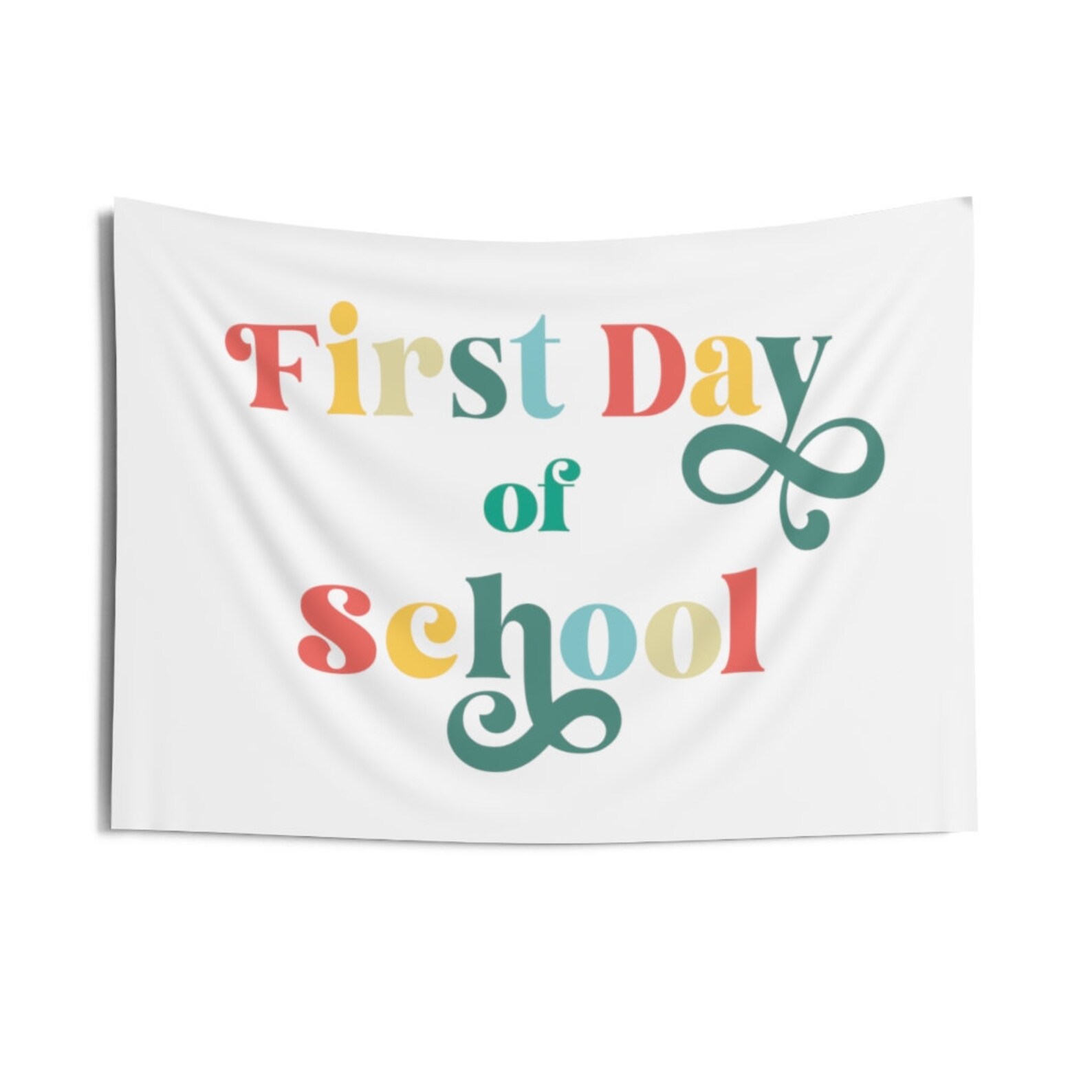 First Day of School Tapestry Back to School First Day of - Etsy
