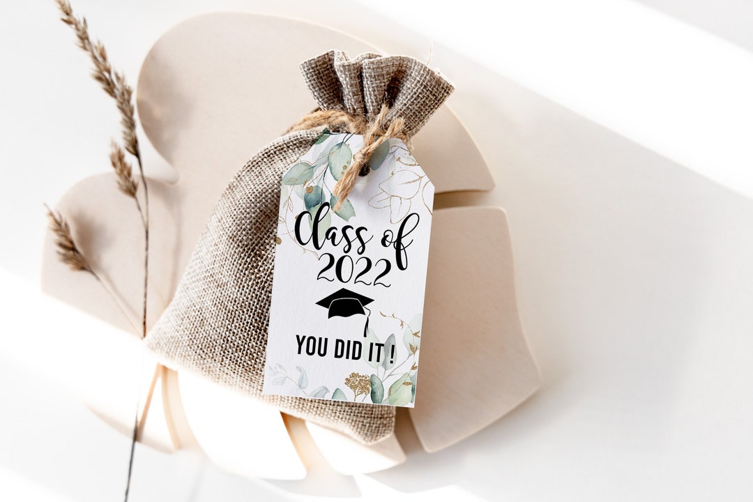 Graduation Gift Tags for Presents Printable Class of 2022 Gift Tags ...