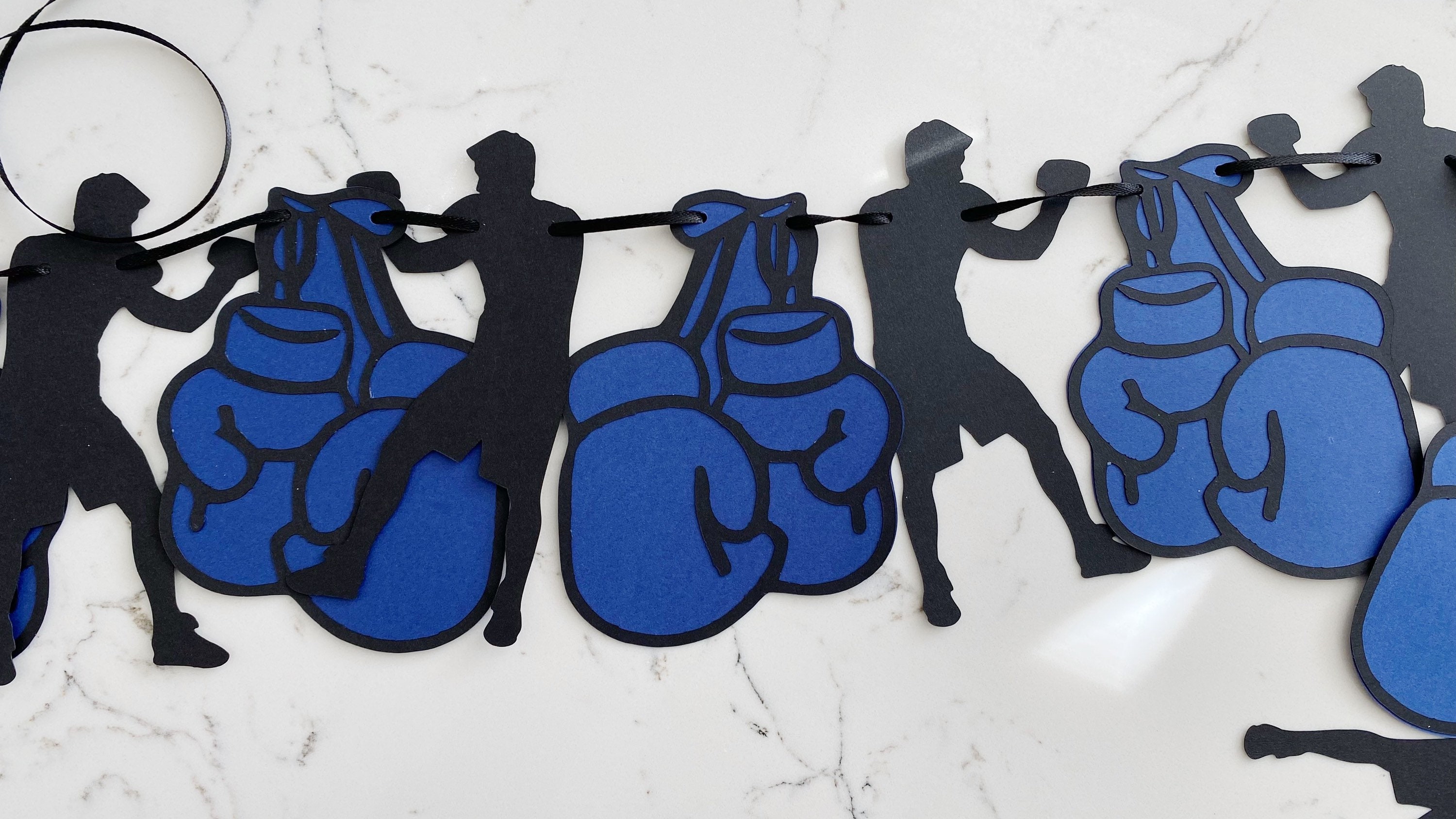 Boxing Banner Boxer Boxing Party Decorations Boxing Theme - Etsy