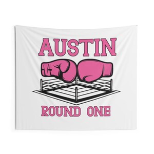 Boxing Banner Boxer Boxing Party Decorations Boxing Theme Party ...