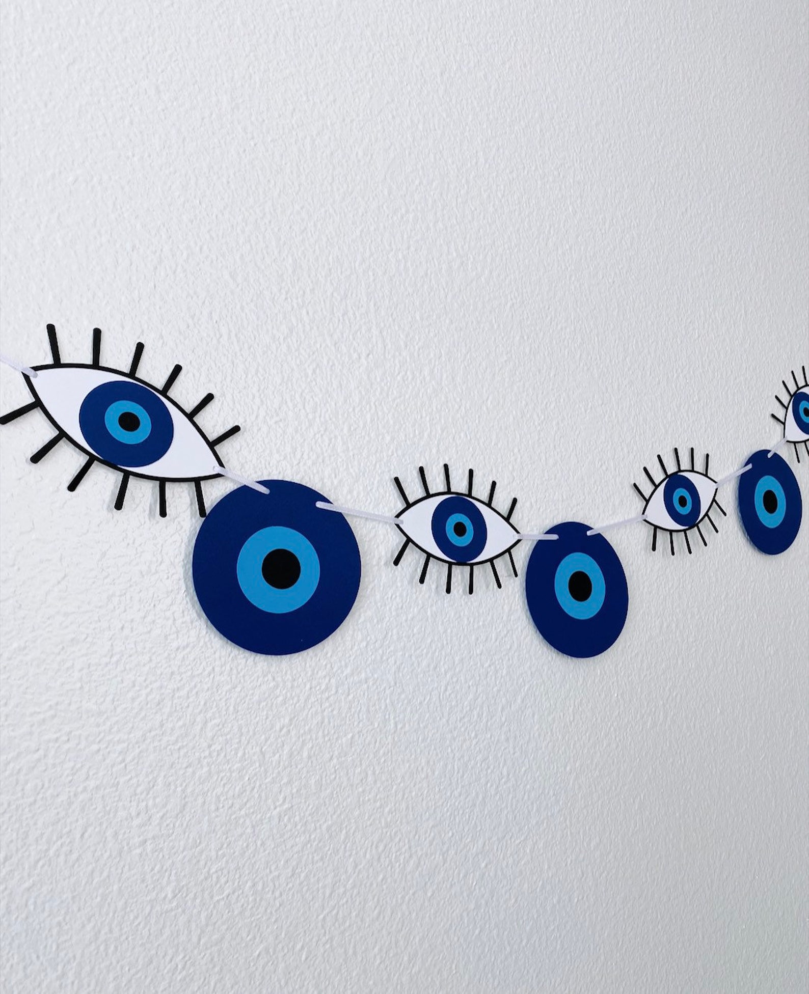 Evil Eye Party Decor Bundle Evil Eye Toppers Evil Eye - Etsy
