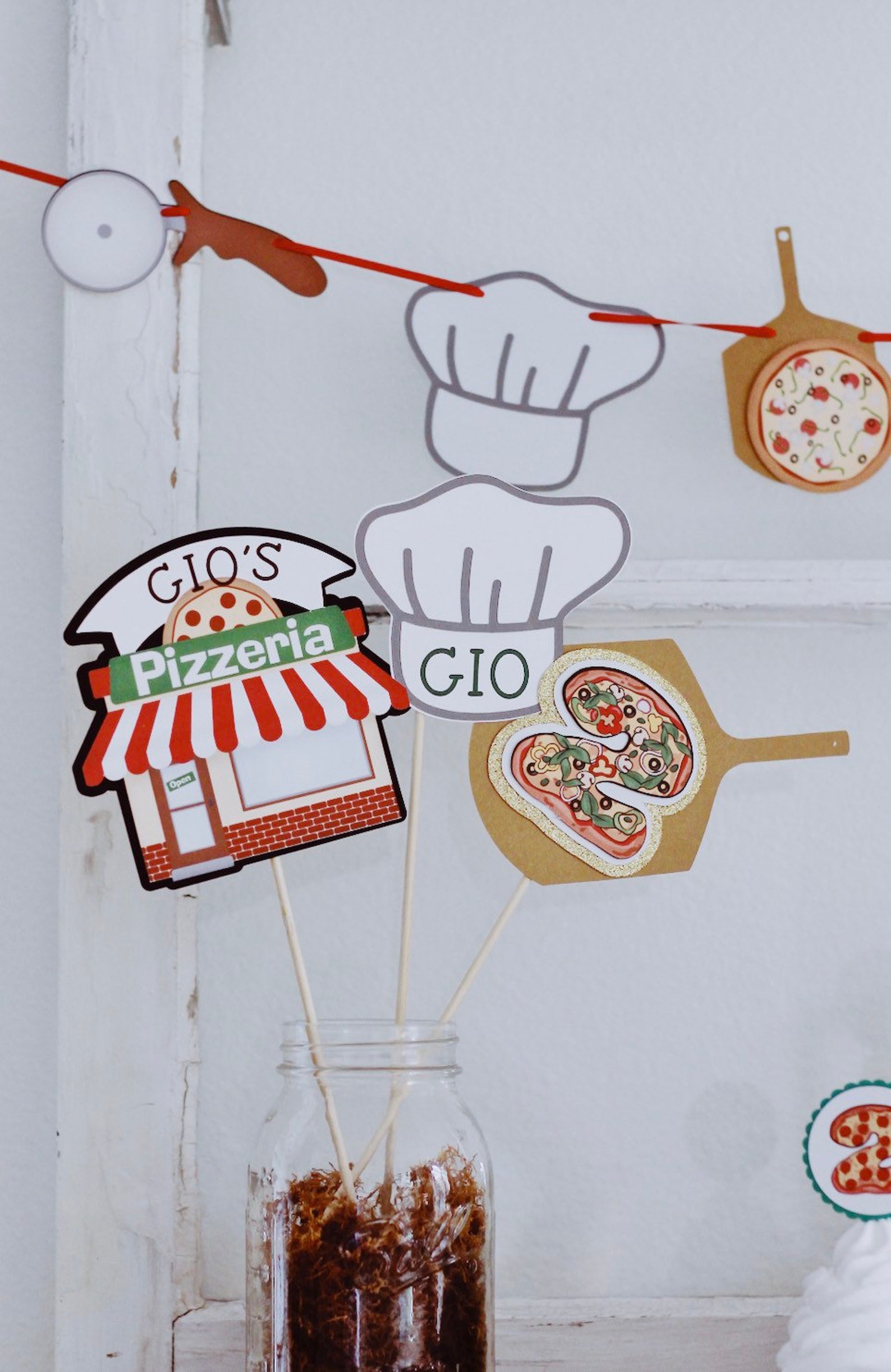 Pizza Party Pizzeria Pizza Party Decorations Pizza Party - Etsy
