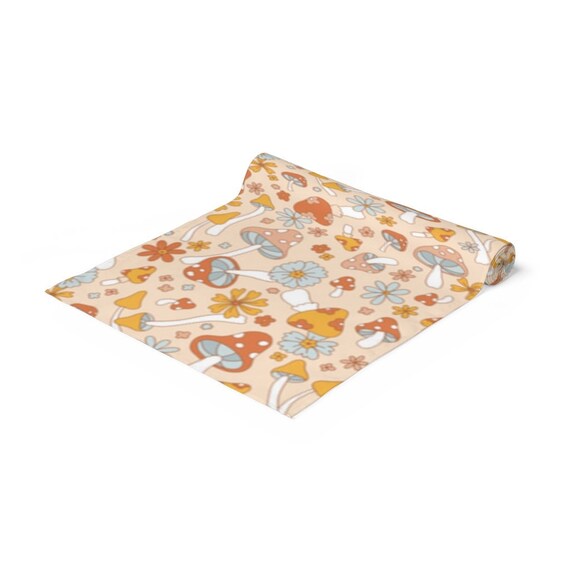 Two Groovy Table Runner 2 Groovy 70s Birthday Decor Peace - Etsy