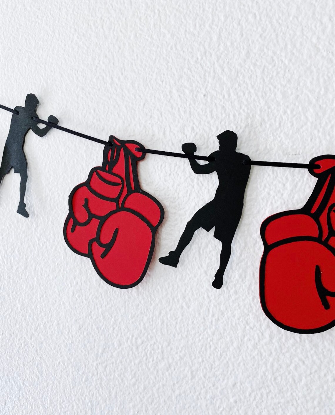 Boxing Banner Boxer Boxing Party Decorations Boxing Theme - Etsy