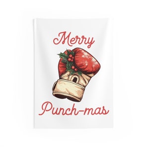 Christmas Boxing Banner Boxer Boxing Party Decorations Boxing Theme ...