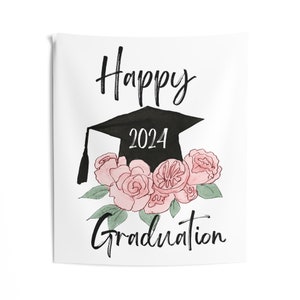 Graduation Backdrop Graduation Banner Graduation Class of 2024 Custom ...
