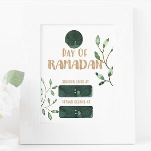 Ramadan Printable, Iftar/suhoor Time, Ramadan Home Decor, Ramadan ...