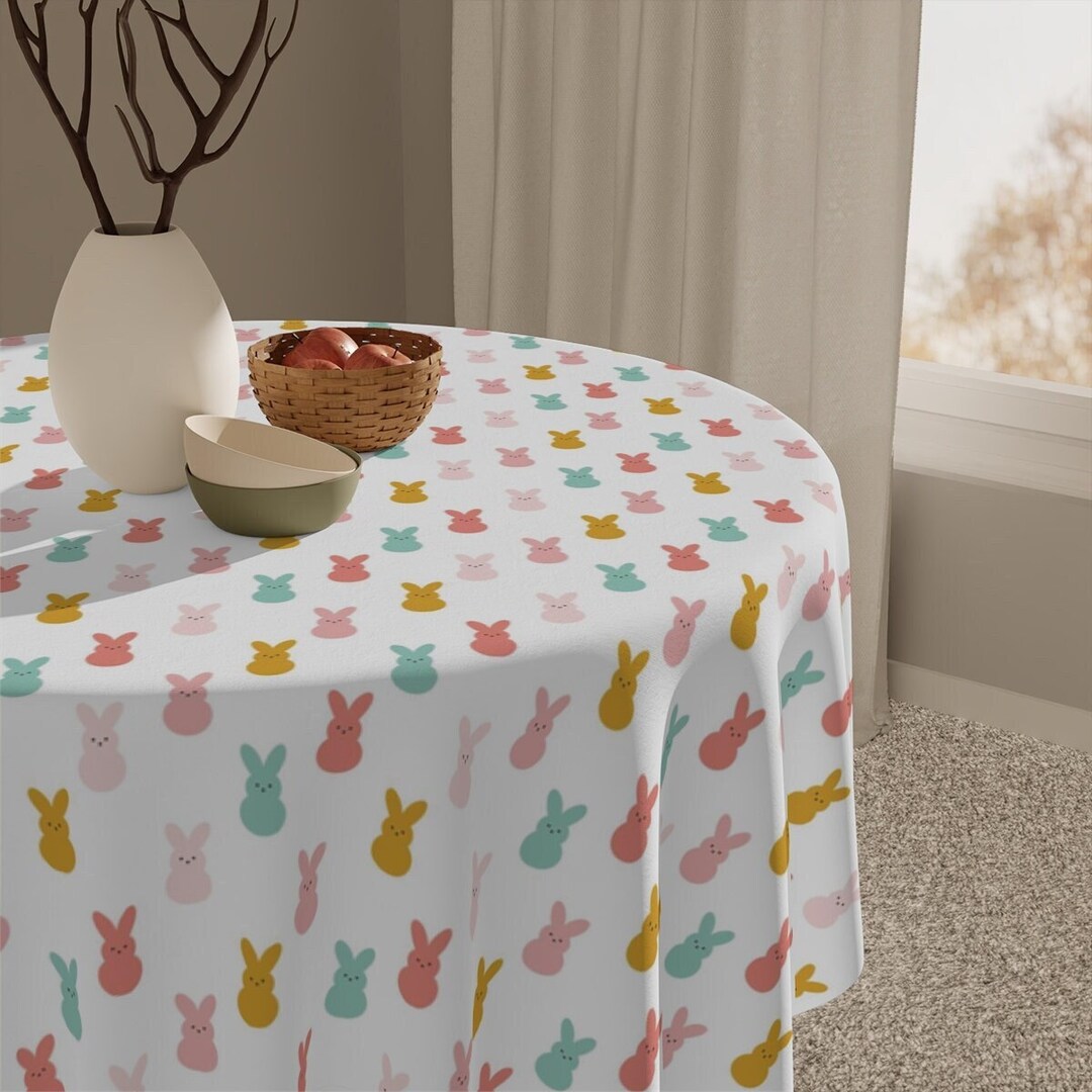 Easter Tablecloth Peep Easter Tablecloth Little Peep Baby Shower Easter ...