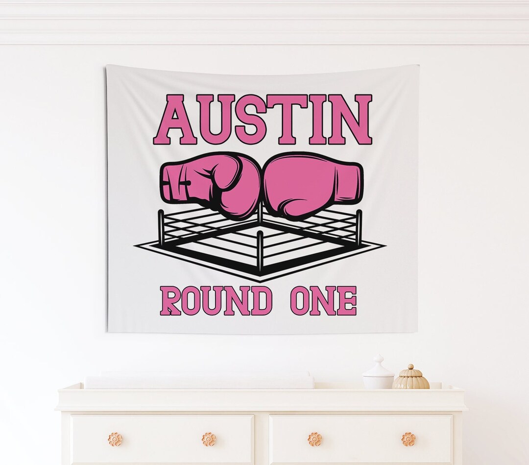 Boxing Banner Boxer Boxing Party Decorations Boxing Theme - Etsy