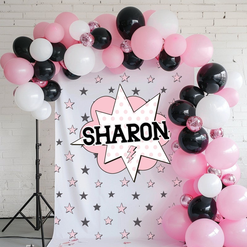 Superhero Backdrop - Etsy