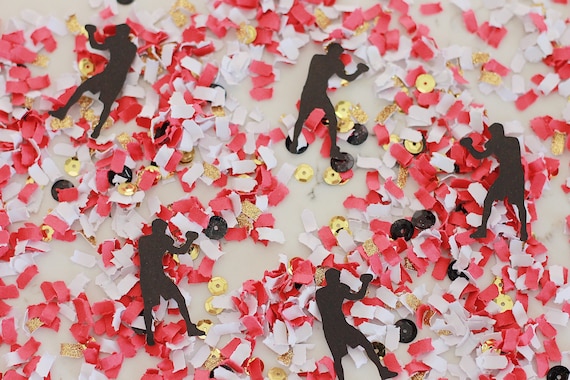 Boxing Party Decorations Confetti Boxing Party Boxer Little - Etsy