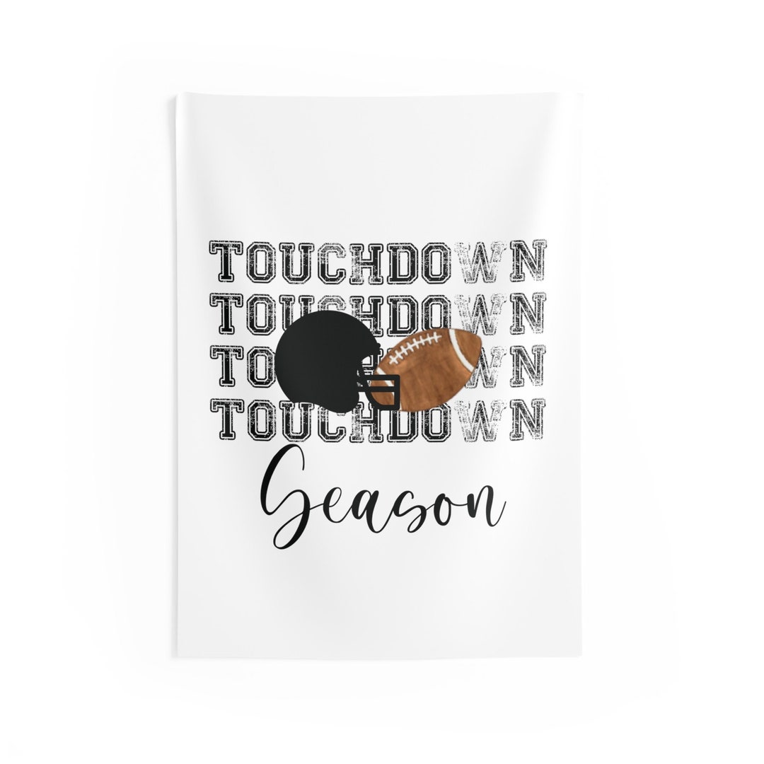 Touchdown Season Football Birthday Banner 1st Birthday - Etsy