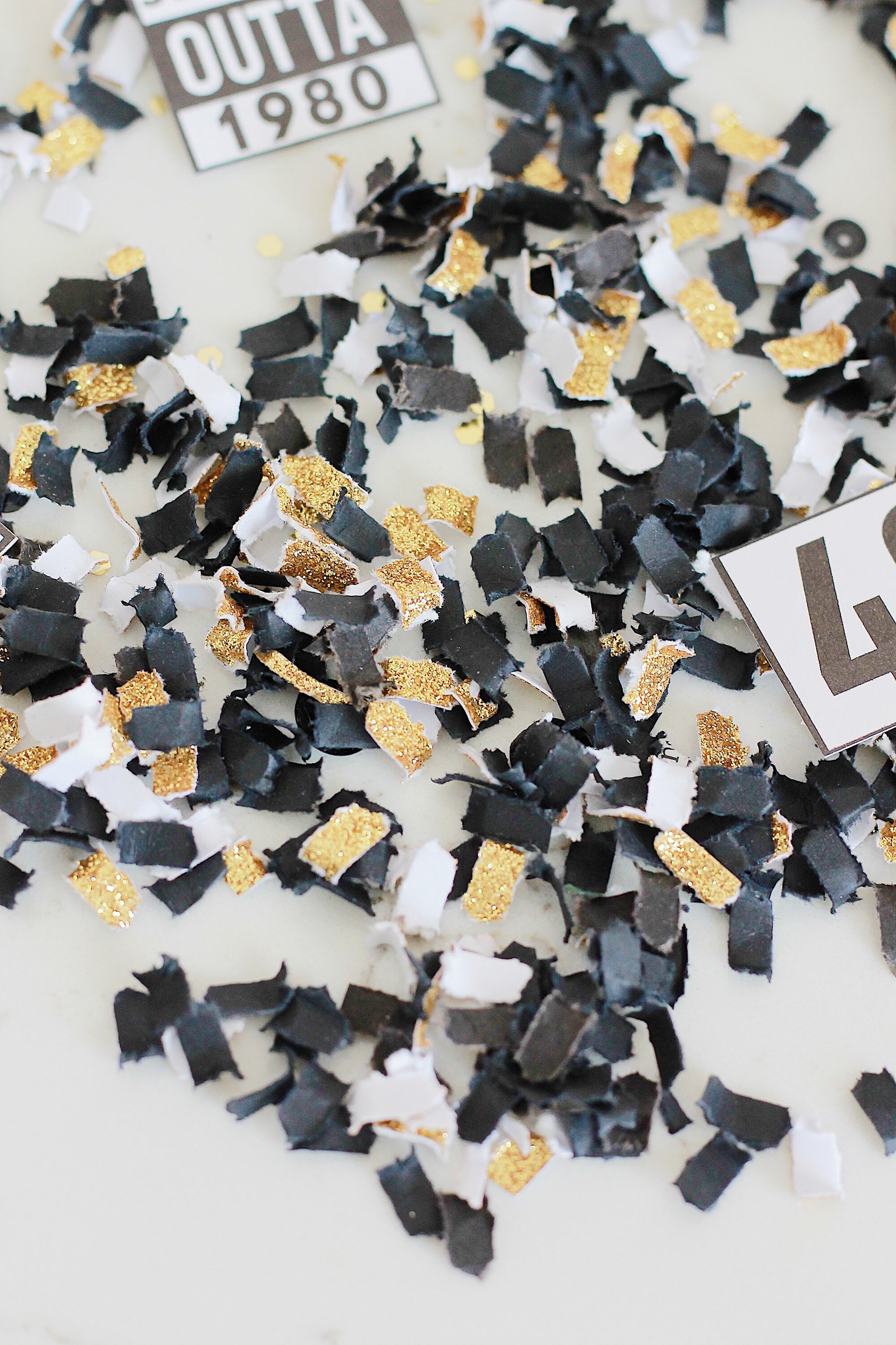 Straight Outta Hip Hop Party Hip Hop Confetti 90's | Etsy