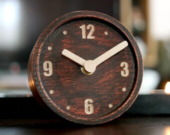 Unique Table Clock - Etsy