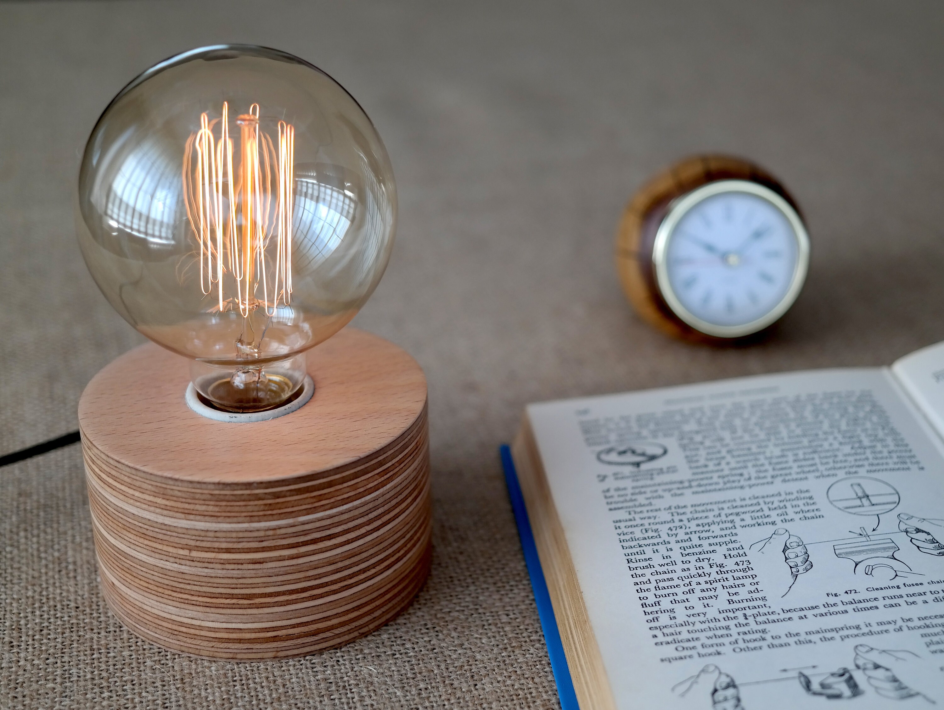 Edison Lamp Edison Table Lamp Edison Bulb Lamp Bedside - Etsy