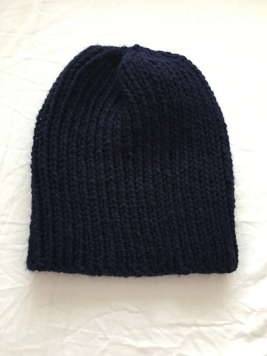 KNITTING PATTERN Ribbed Men's Hat Instant Download PDF - Etsy