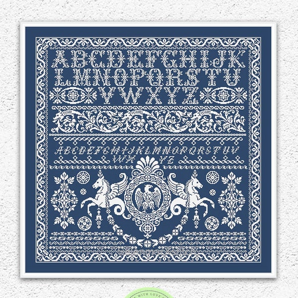 Heraldry Cross Stitch - Etsy