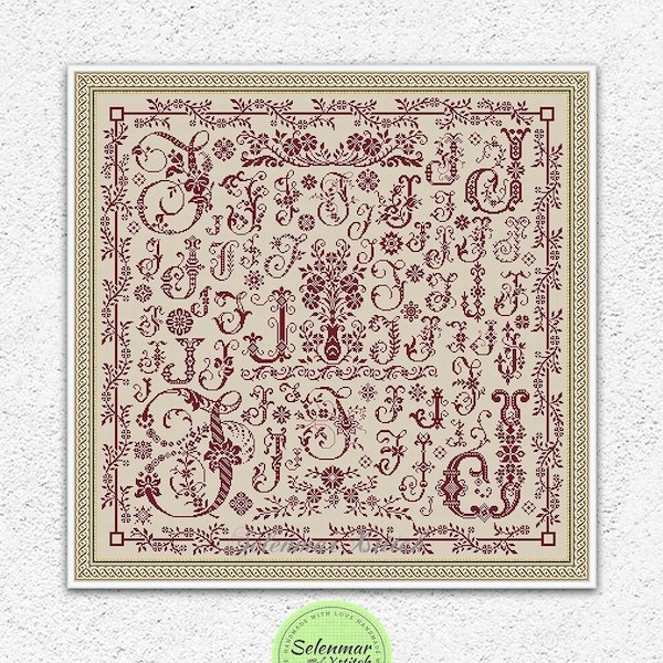 Letter J Embroidery - Etsy