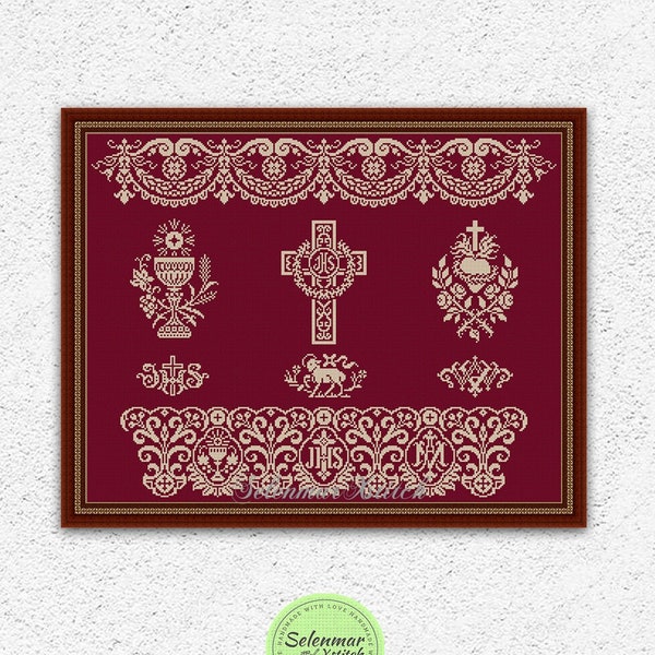 Cross Stitch Pattern Religious - Etsy