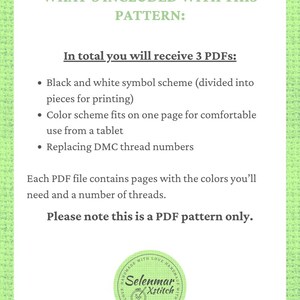 Monochrome Letter U Sampler Counted Cross Stitch Pattern Floral Initial ...