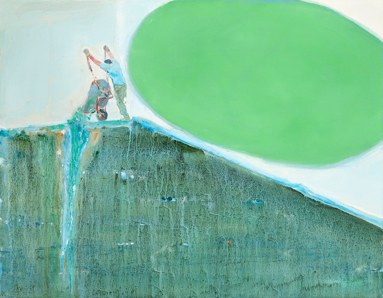 Gap Filling Contemporary Figurative Art Print, Living Room Wall Art ...