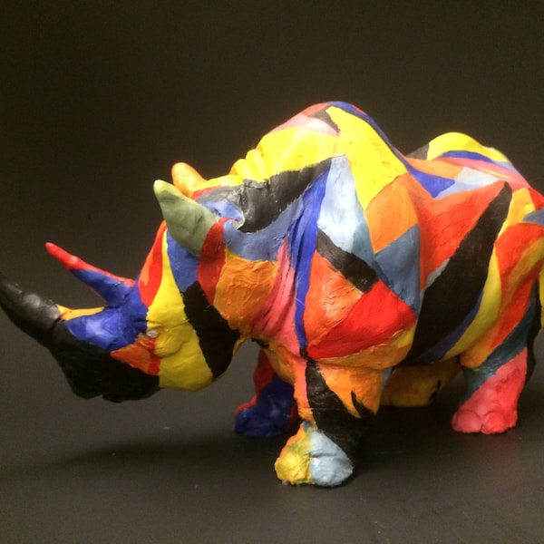Clay Rhino - Etsy