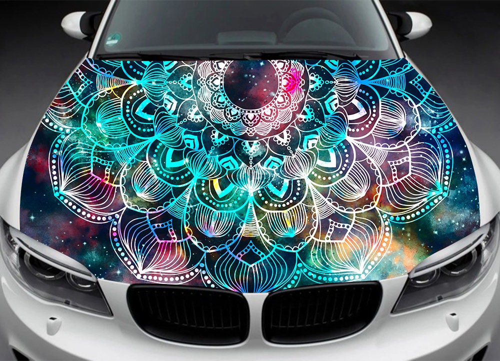 Mandala Geometric Gypsy Car Wrap Hood / Bonnet Decal - Etsy