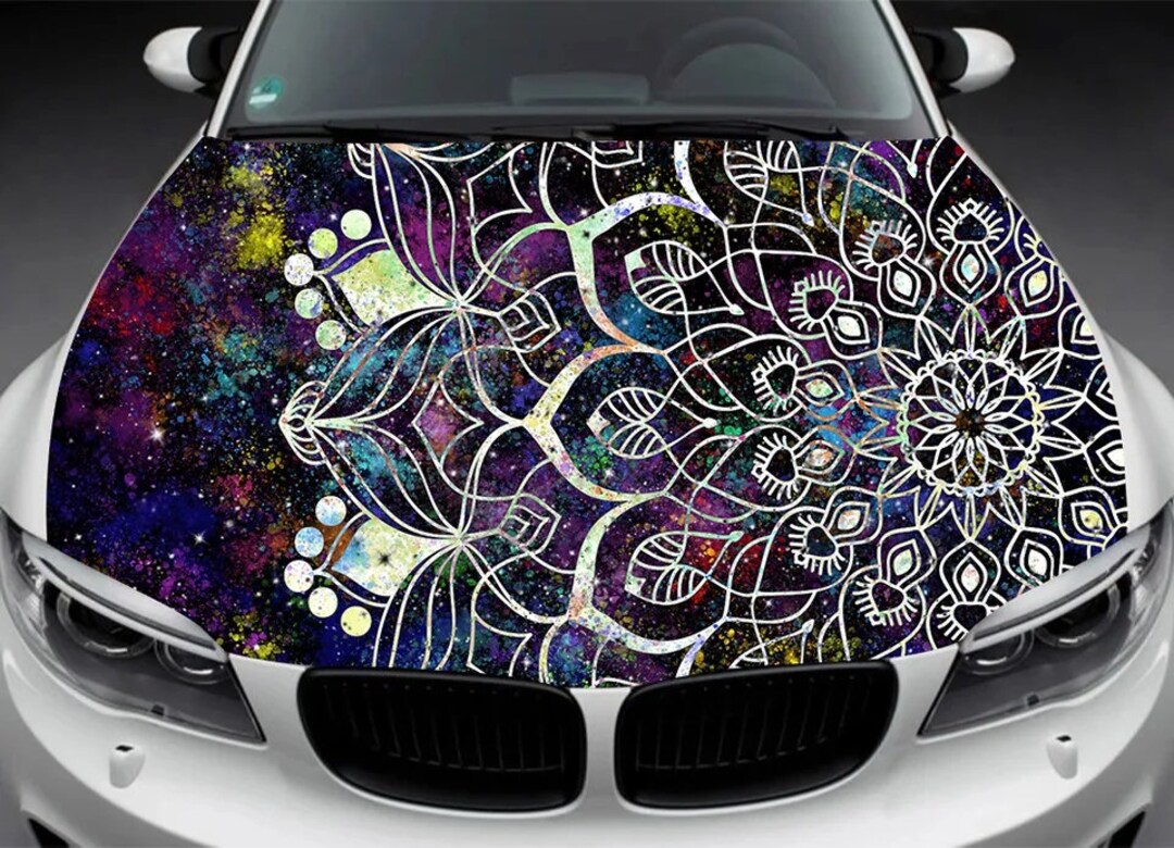 Mandala Geometric Gypsy Car Wrap Hood Bonnet Decal - Etsy Australia