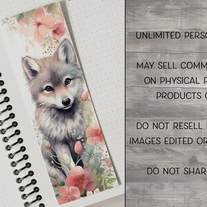 Woodland Animals 10 Printable Bookmarks, Digital Download Bookmark ...