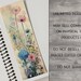15 Watercolor Flowers Printable Bookmarks, Digital Download Bookmark ...