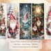 Christmas Gnome 10 Printable Bookmarks, Digital Download Bookmark Pages ...