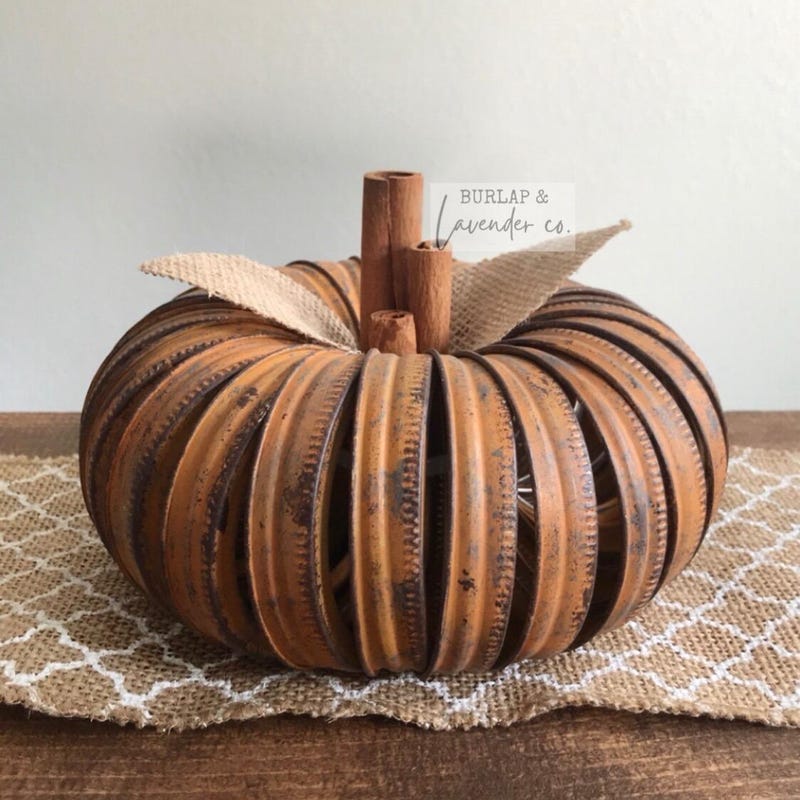 Metal Pumpkins - Etsy