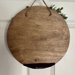 Christmas Round Wood Sign/round Wood Sign/front Door Sign/christmas ...