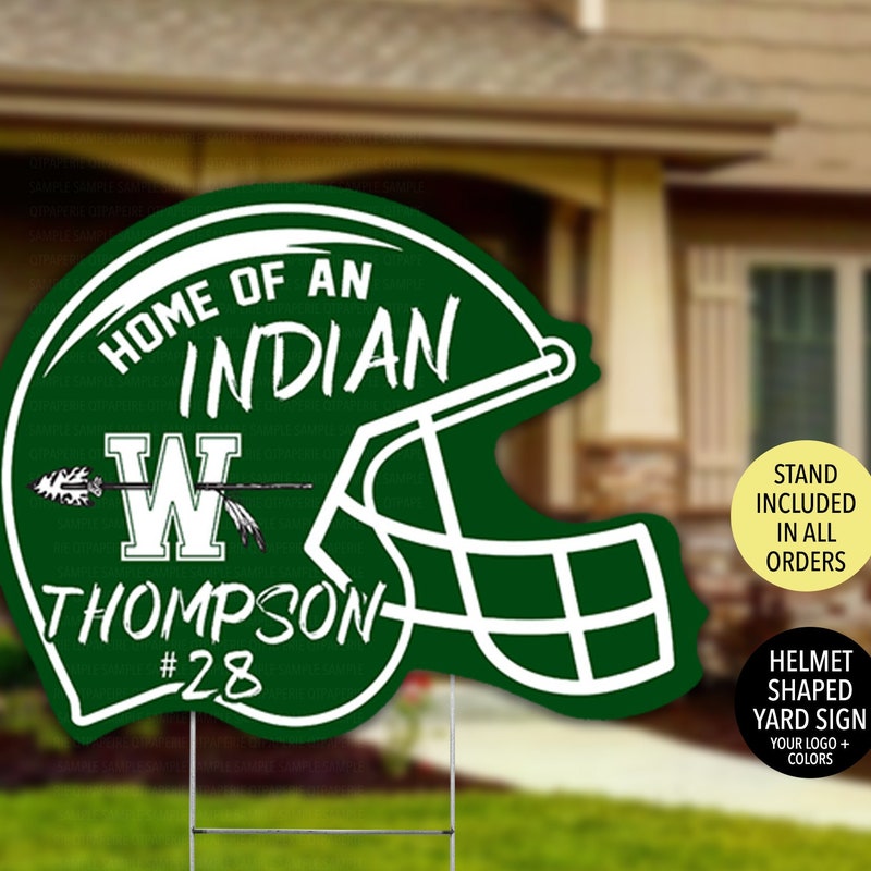 Football Yard Signs - Etsy