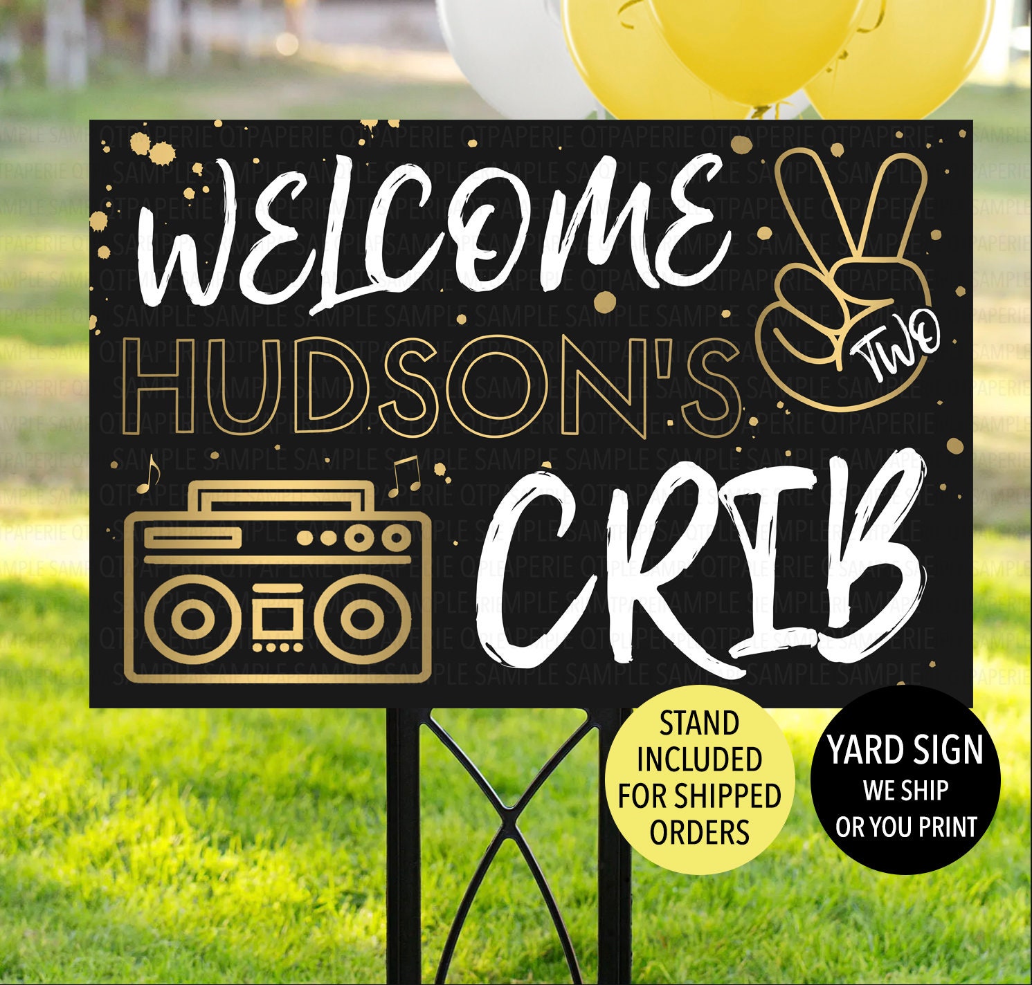 Two Legit to Quit Welcome Sign Two Legit Yard Sign Two Legit - Etsy