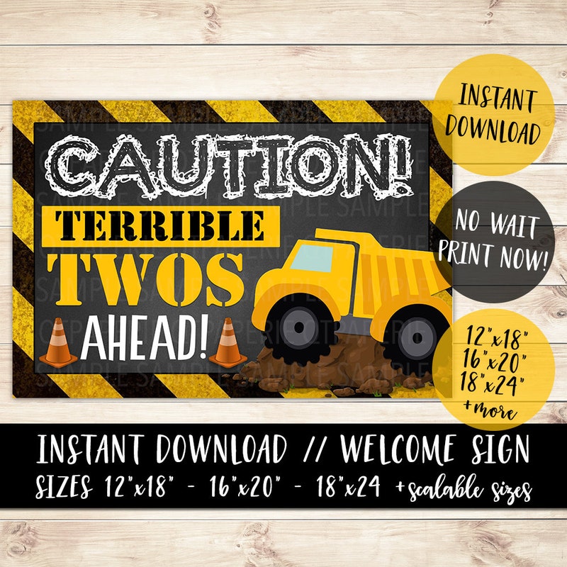 Terrible Twos - Etsy