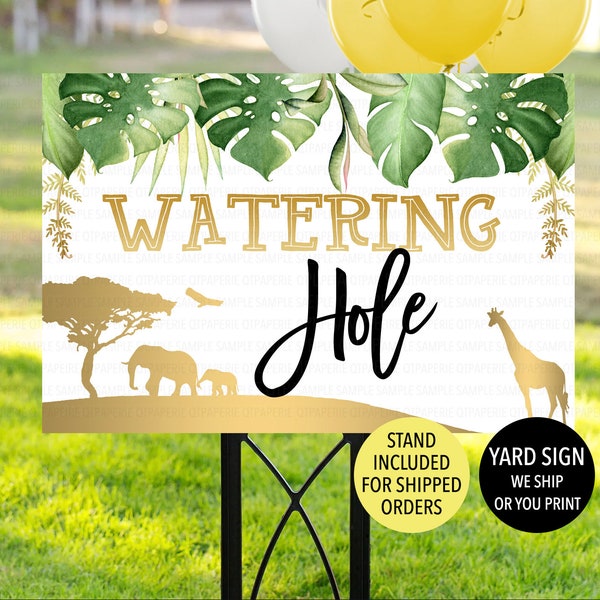 Watering Hole Sign - Etsy