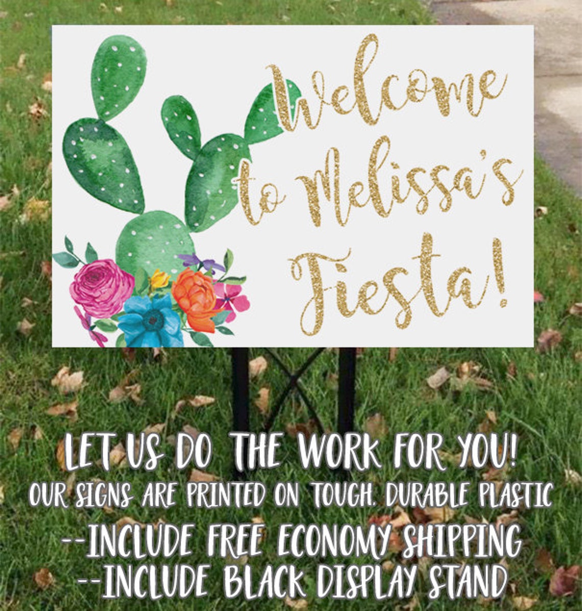 Fiesta Baby Shower Sign Fiesta Sign Fiesta Welcome Sign | Etsy