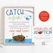 Catch a Fish Sign, Fish Adoption Certificate, Fish Birthday Idea, Catch ...