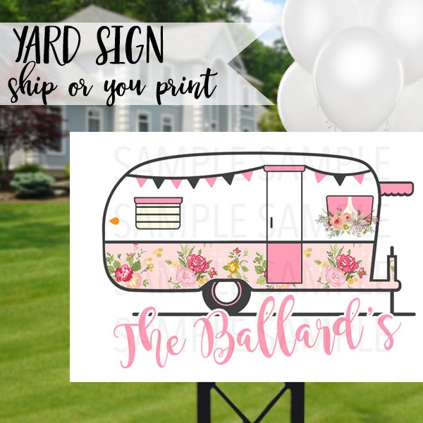 Personalized Rv Sign - Etsy