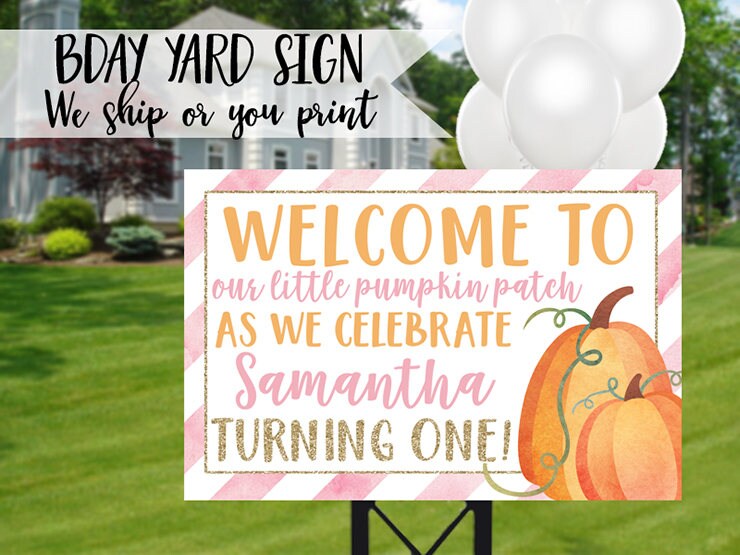 Pumpkin Welcome Sign Pumpkin Patch Sign Pumpkin Sign | Etsy