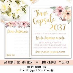 Time Capsule First Birthday First Birthday Time Capsule - Etsy