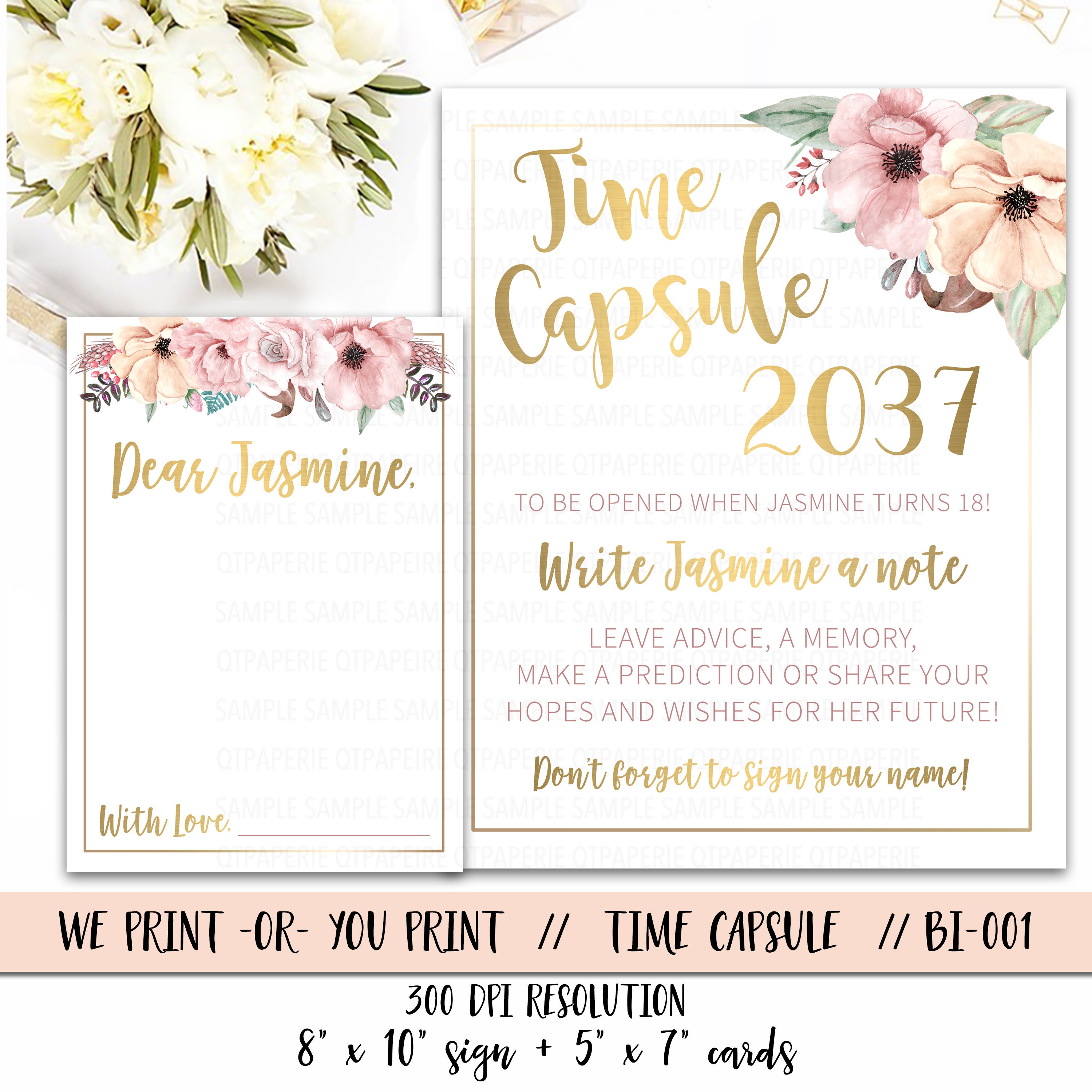 Time Capsule First Birthday First Birthday Time Capsule - Etsy